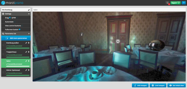 360°-Rundgänge kostenlos erstellen mit Marzipano - Matthias Süßen